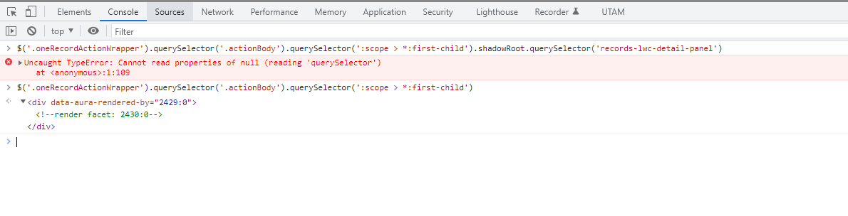 Cant Find Element For Record Form · Issue 52 · Salesforceutam Js 7148
