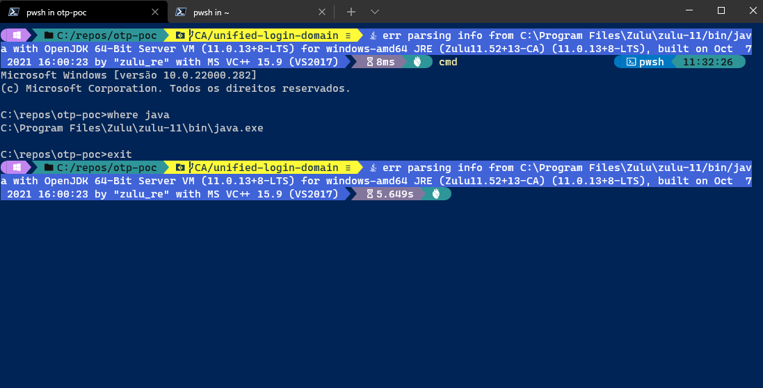 Java segment not working correctly with JAVA_HOME · Issue #1202 ...