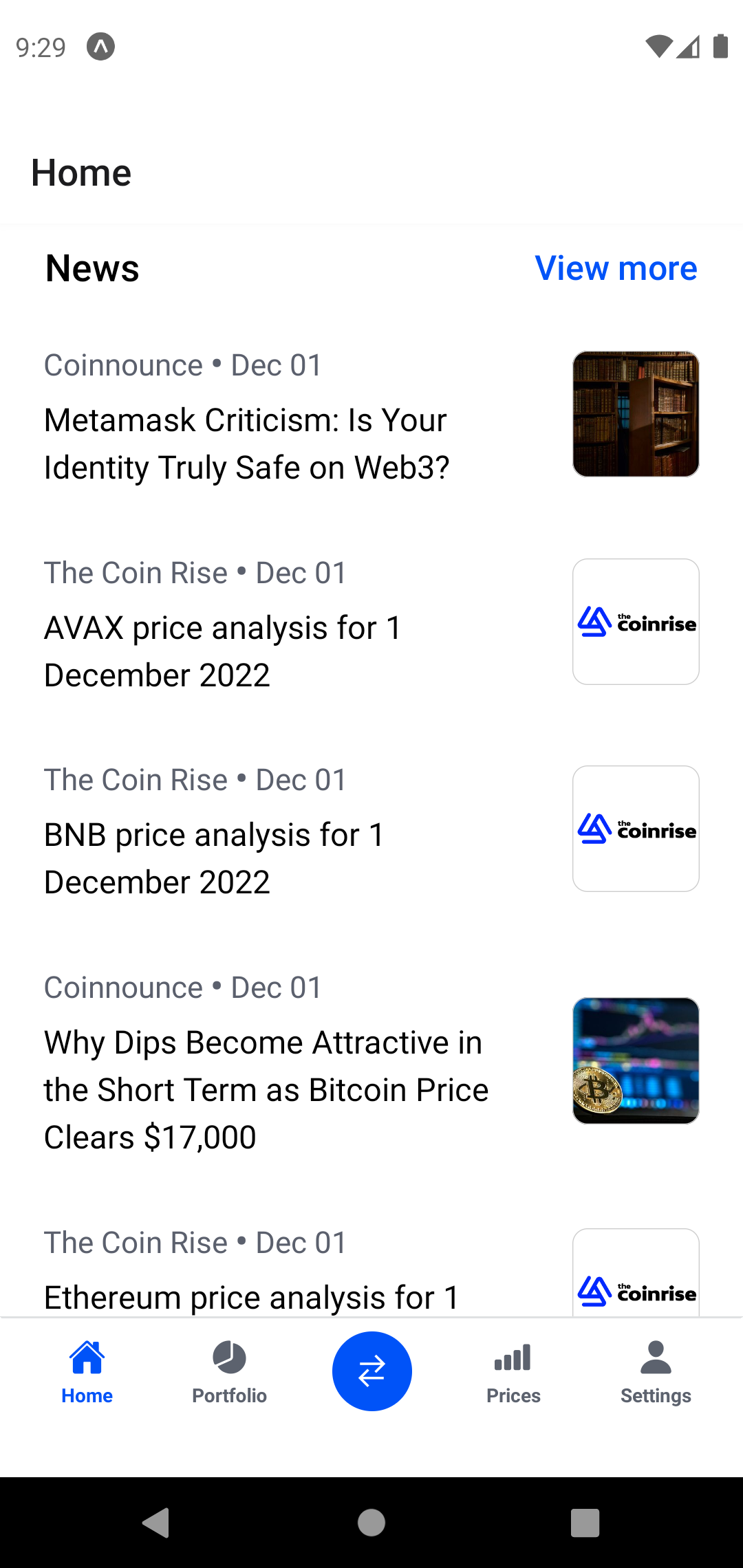 GitHub - eraydmrcoglu/react-native-coinbase: Coinbase Clone Created ...