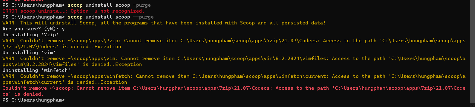How to uninstall scoop? · Issue #448 · ScoopInstaller/Scoop · GitHub