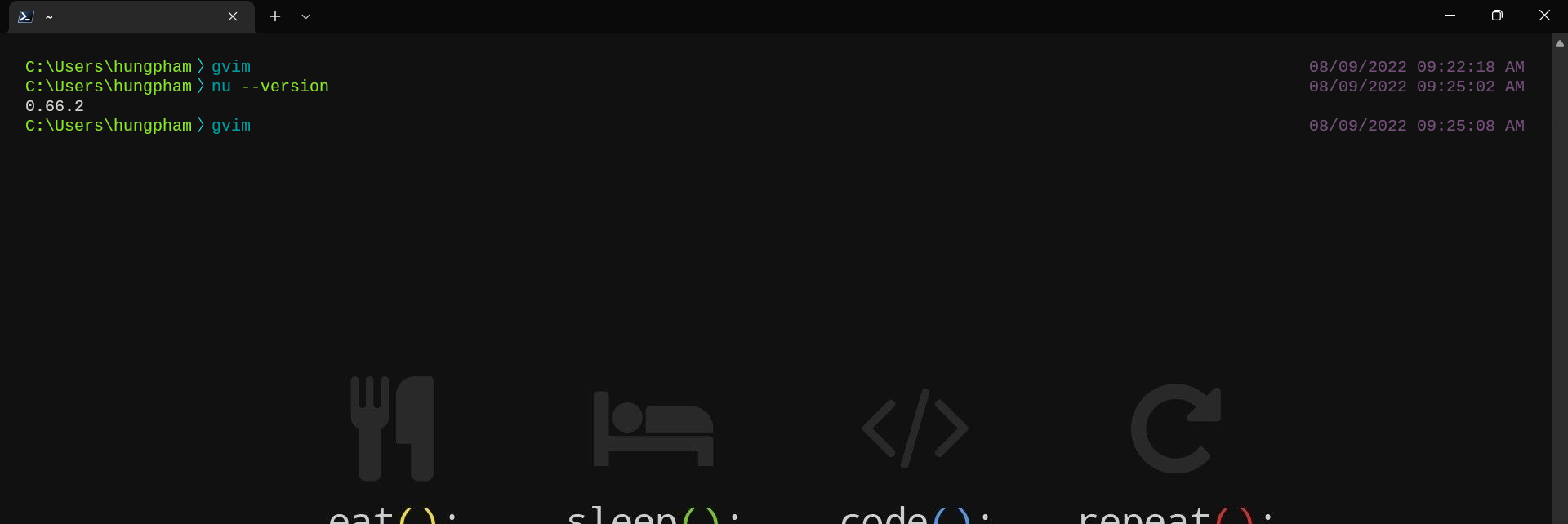 The command doesn't terminate · Issue #4230 · nushell/nushell · GitHub