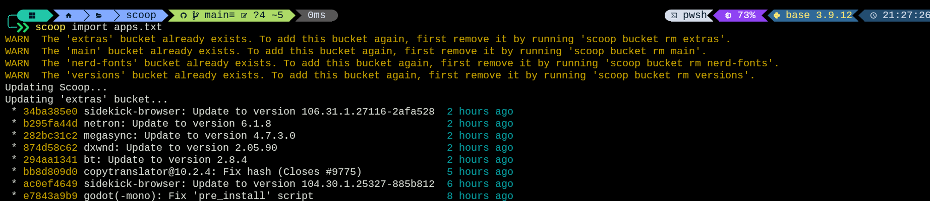 Bug Loop In Scoop Import · Issue 5256 · Scoopinstallerscoop · Github