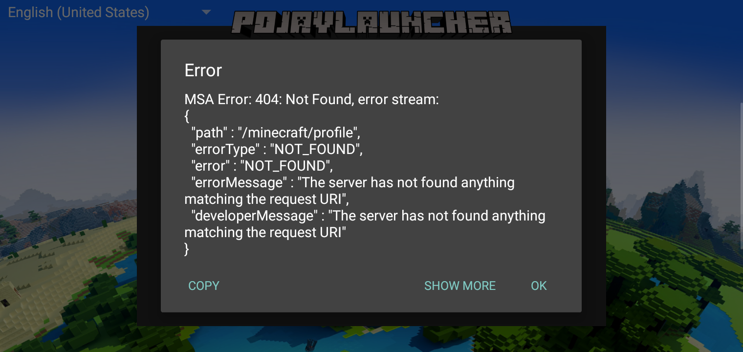 [BUG] ACCOUNT!!! · Issue #649 · PojavLauncherTeam/PojavLauncher · GitHub