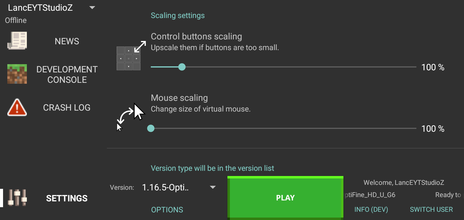 [F-REQ]Mouse is Too Big · Issue #731 · PojavLauncherTeam/PojavLauncher · GitHub