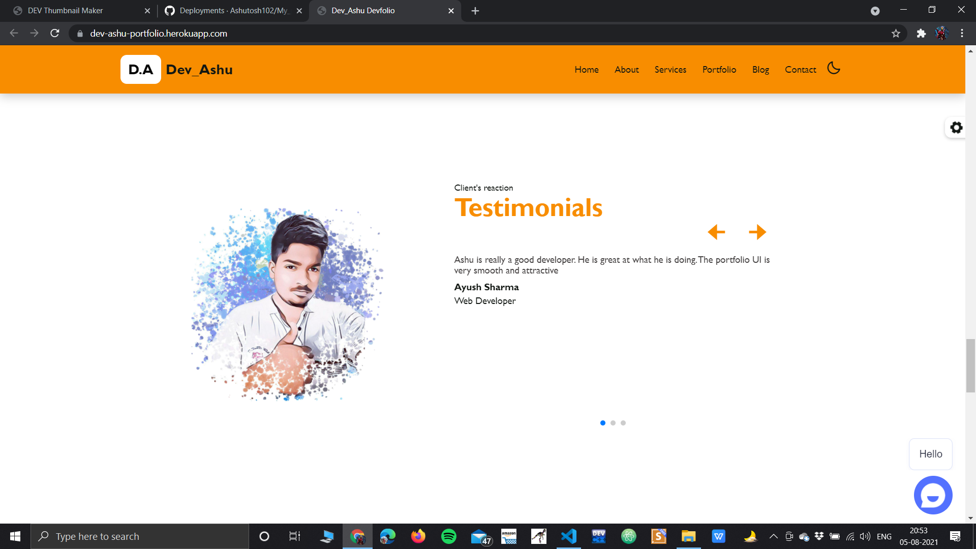 GitHub - Ashutosh102/My_portfolio: My personal portfolio