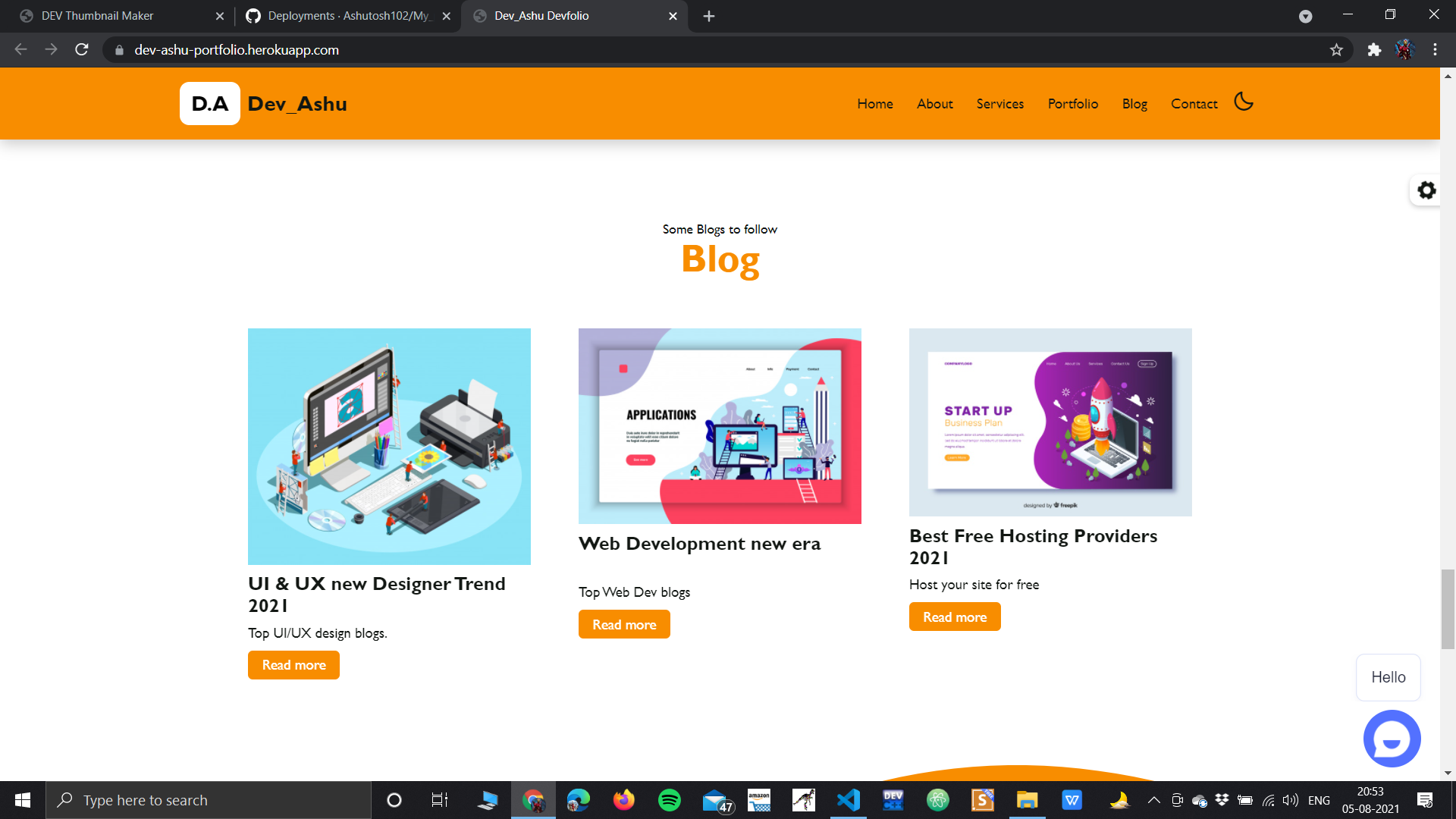 GitHub - Ashutosh102/My_portfolio: My personal portfolio