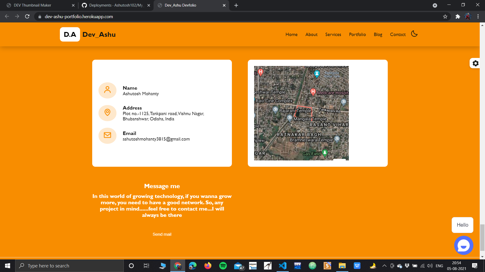 GitHub - Ashutosh102/My_portfolio: My personal portfolio