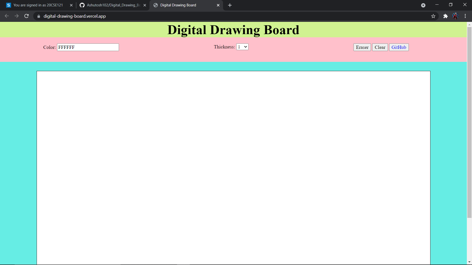 GitHub - Ashutosh102/Digital_Drawing_Board: Drawing board using HTML ...