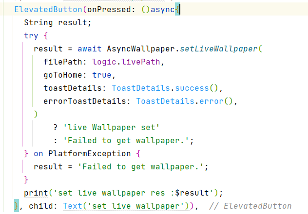 setLiveWallpaper doesn't work on xiaomi 10 miui 14 · Issue #25 ...