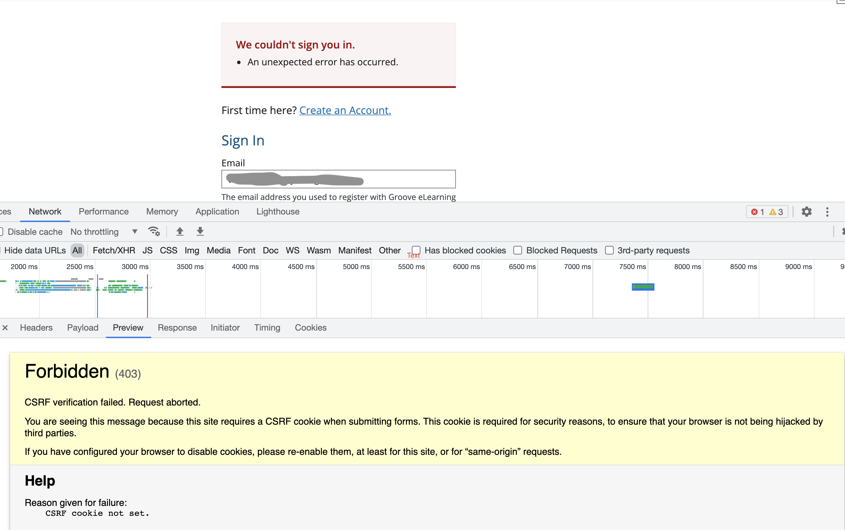 Fix Csrf Verification Failed In Development Mode By Thinnguyen Groove