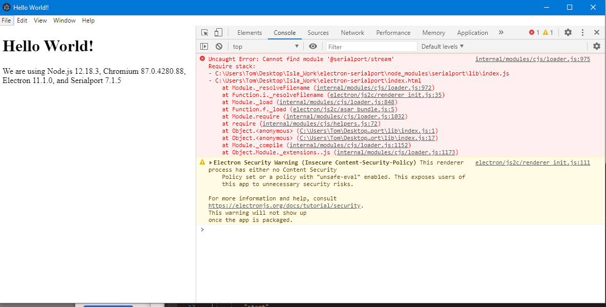 Electron Serialport On Windows 10 Not Working · Issue 2188 · Serialportnode Serialport · Github