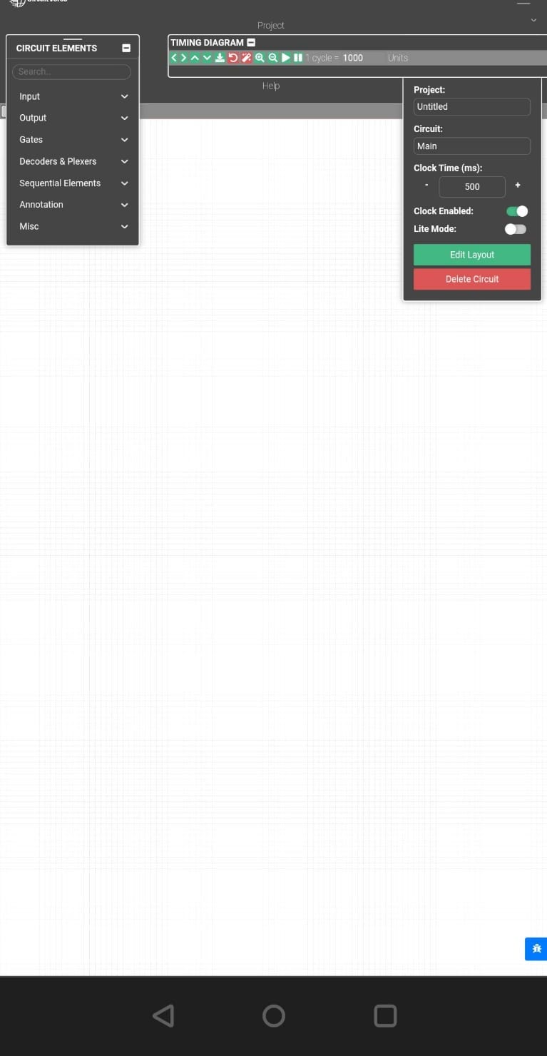 Simulator is not Working Properly in Mobile Website · Issue #3058 · CircuitVerse/CircuitVerse ...