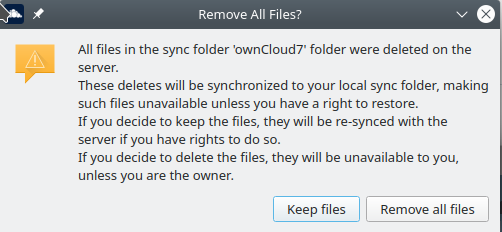 Qa Crash After All Files Deleted On The Server Multiple Times · Issue 9558 · Owncloudclient 
