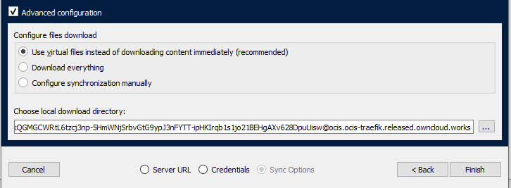 [qa] 3 0 0 Daily20220706 Adding Oauth Account Doesn T Work Properly · Issue 9868 · Owncloud