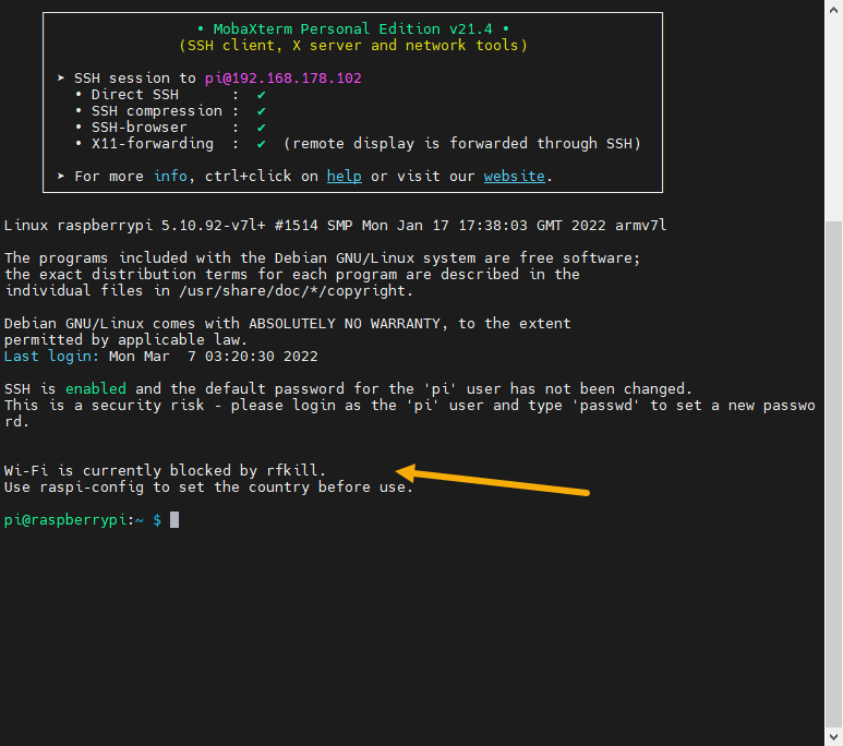 Pi4 set to SSH and WiFi on Imager 1.7.1, doesn't actually work · Issue ...