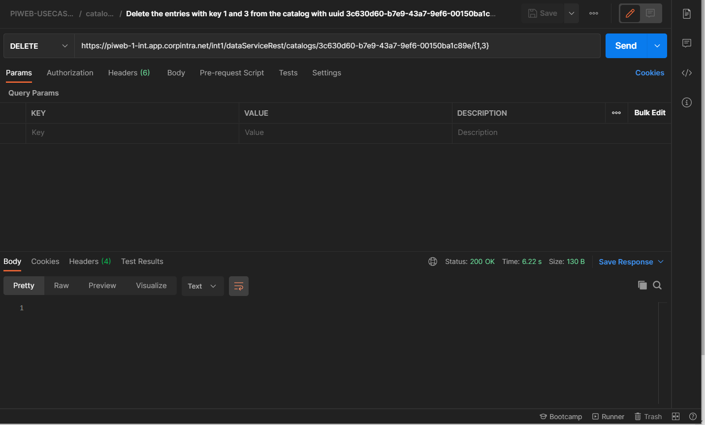 Nicht funktionierende DELETE Cases · Issue #87 · ZEISS-PiWeb/PiWeb-Api · GitHub