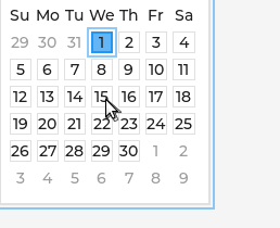 Calendar bug report · Issue #2564 · lvgl/lvgl · GitHub