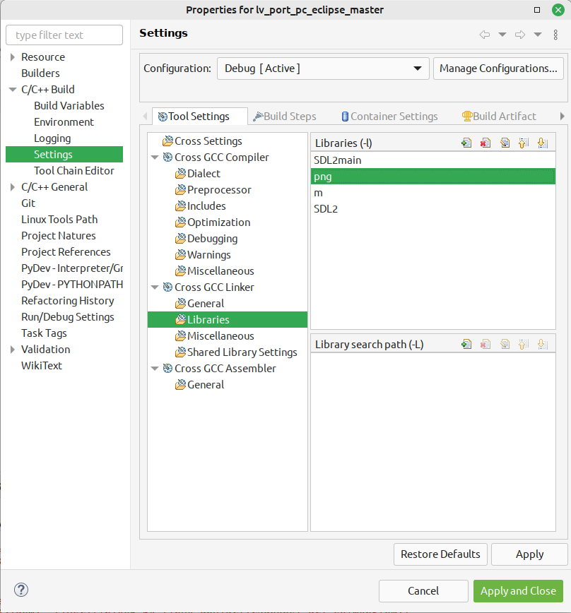 problemn building pc_simulator · Issue #129 · lvgl/lv_port_pc_eclipse · GitHub