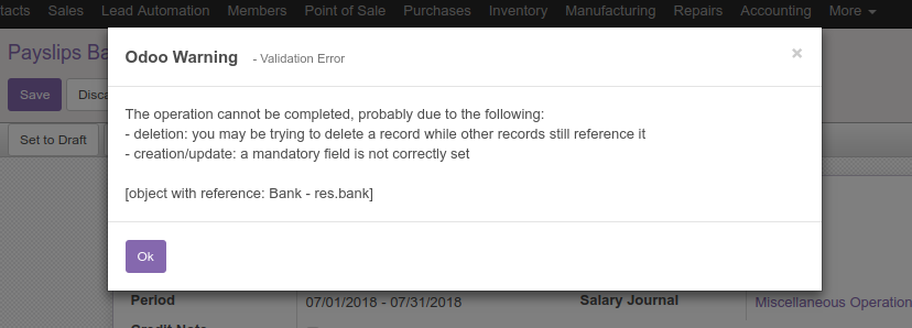 [V11][V10] l10n_in_hr_payroll advice creation issue · Issue #26690 · odoo/odoo · GitHub