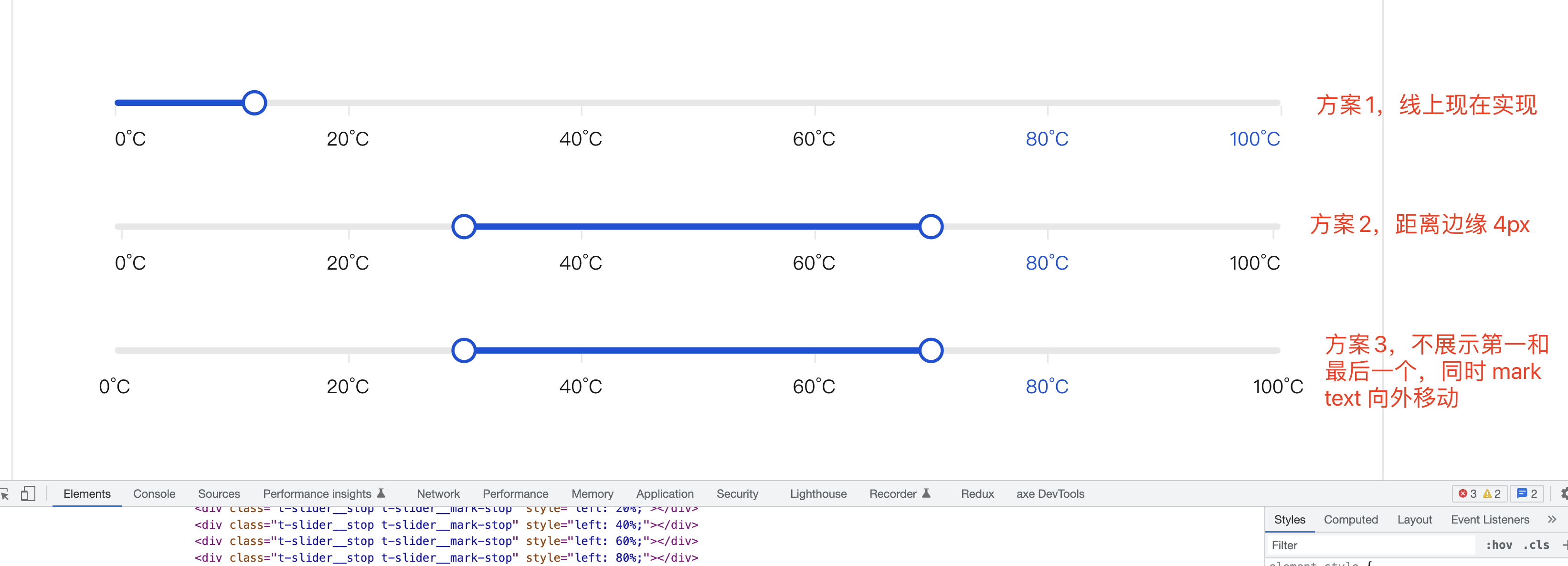 [Slider] 样式问题合集 · Issue #237 · Tencent/tdesign · GitHub