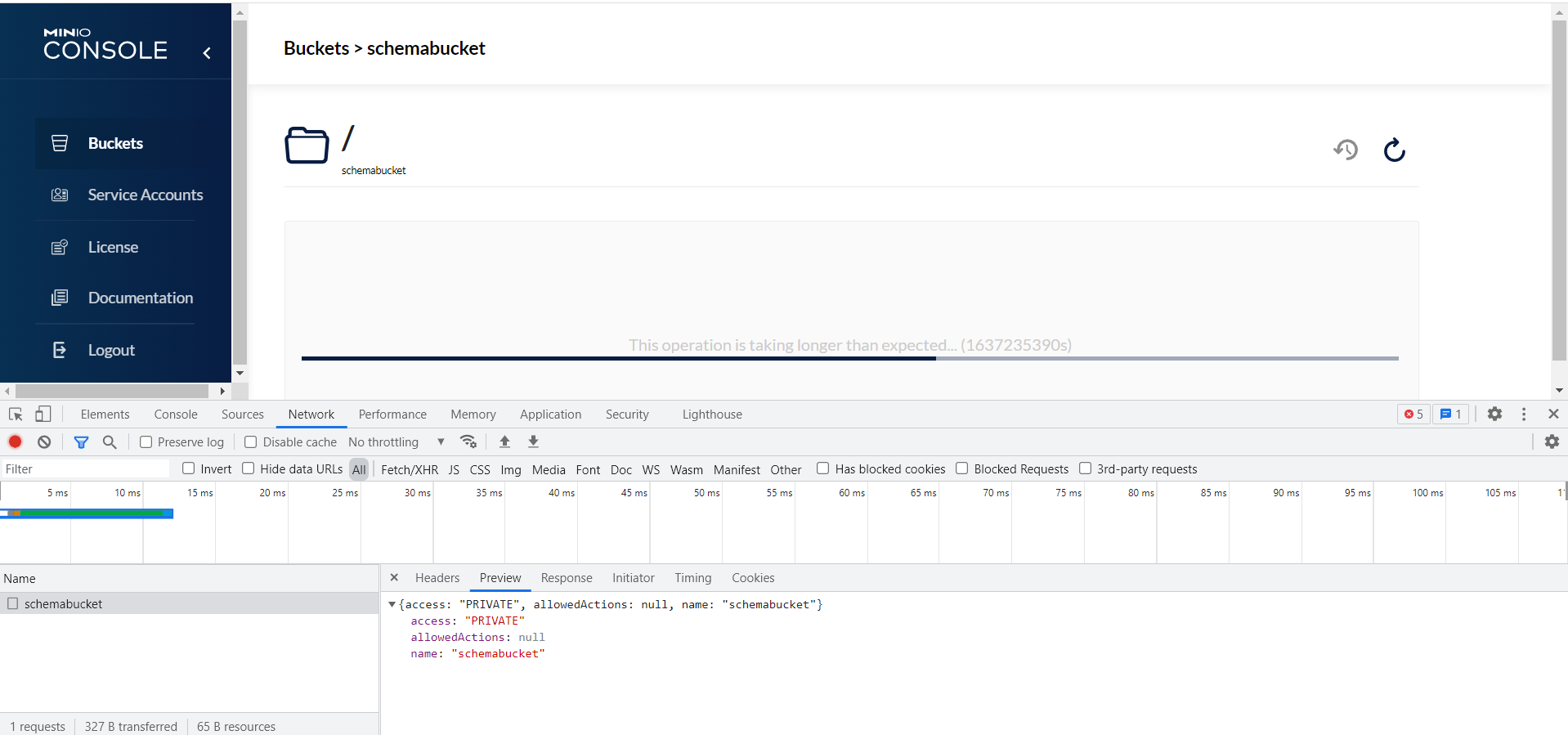 Resource Policy Not Working Listing Objects In Minio Console · Issue 13684 · Minio Minio · Github