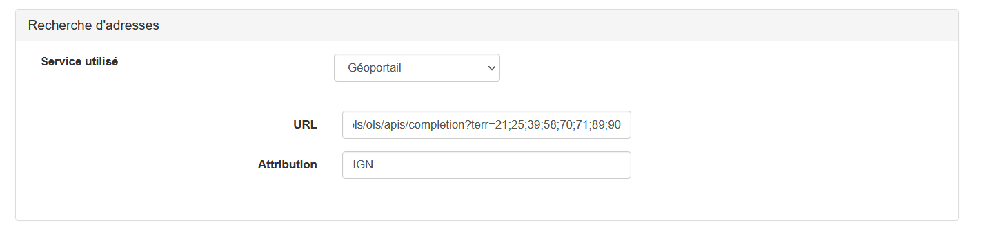 Barre de recherche adresse, utilisation de l'API IGN filtré ou de l'API BAN · Issue #572 ...