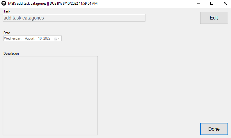 GitHub - cbellisle/TaskManager: task manager