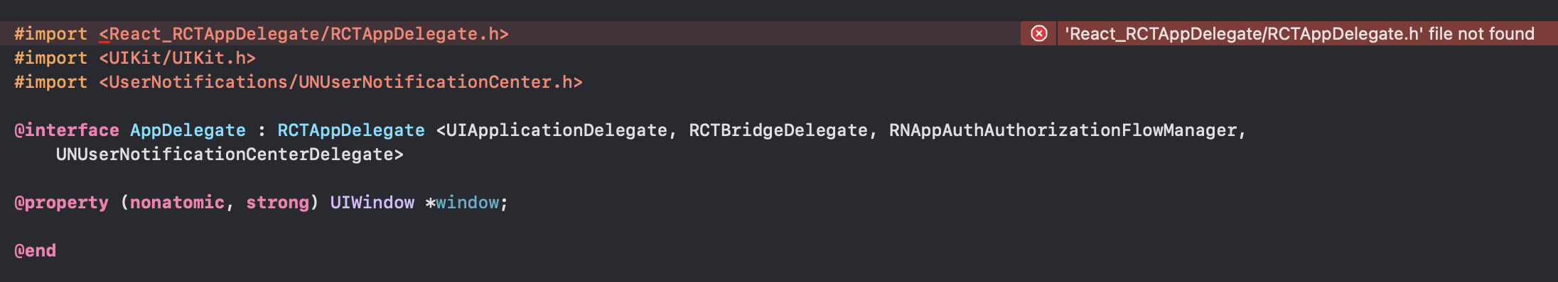 0.71 how to avoid RCTAppDelegate and switch back to old way · Issue #35818 · facebook/react ...