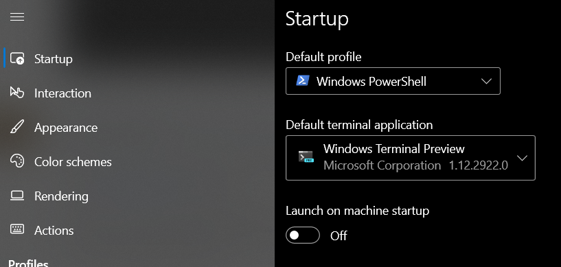 Not working when using Windows Terminal Preview · Issue #7 ...