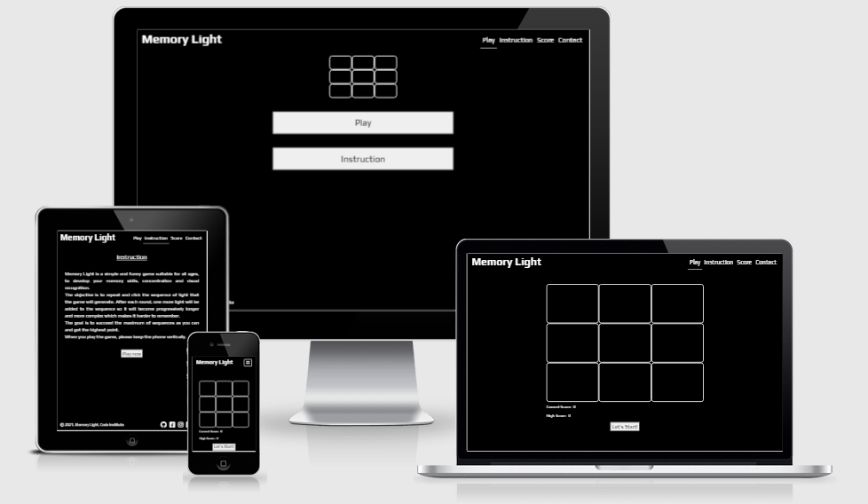 GitHub - yuyu78/memory-light: The project is a simple memory game