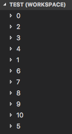 Order of root folders is inconsistent when there are more than 10 root ...