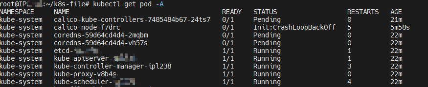 Calico3.22.4 with K8S1.21.14, container can not be ready · Issue #6802 ...