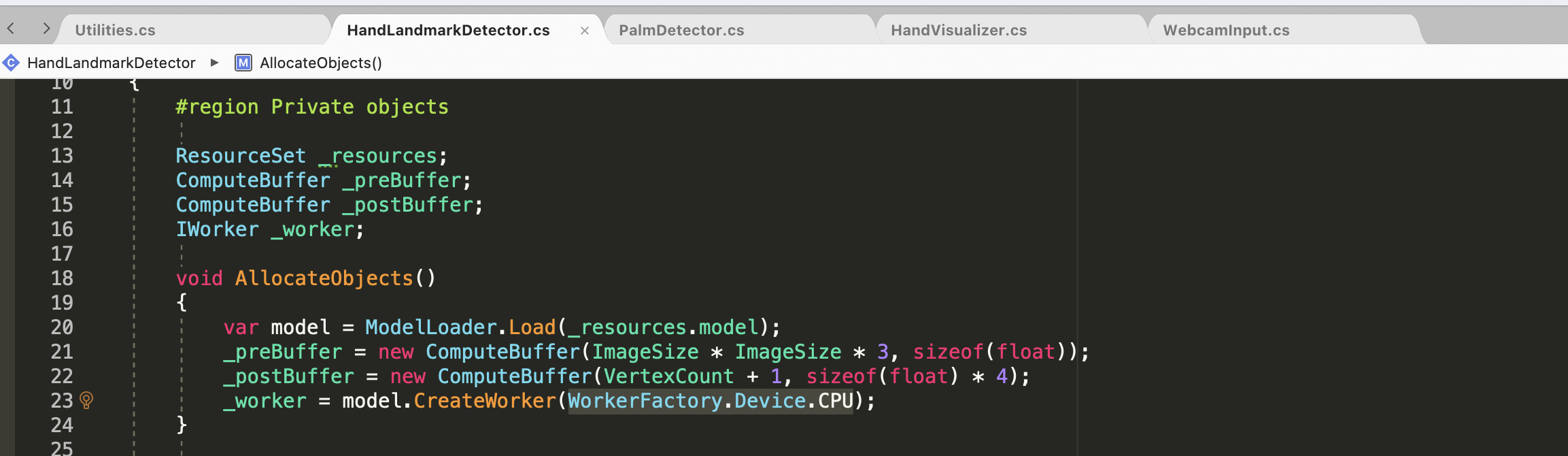 Optimize on mobile · Issue #7 · keijiro/HandPoseBarracuda · GitHub