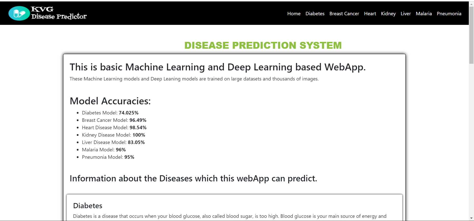 GitHub - 085Sak/DiseasePrediction