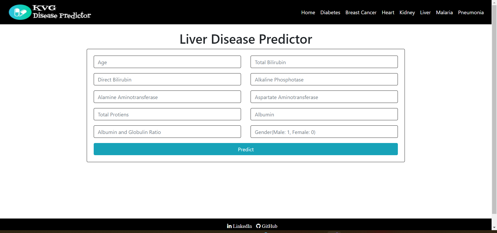 GitHub - 085Sak/DiseasePrediction