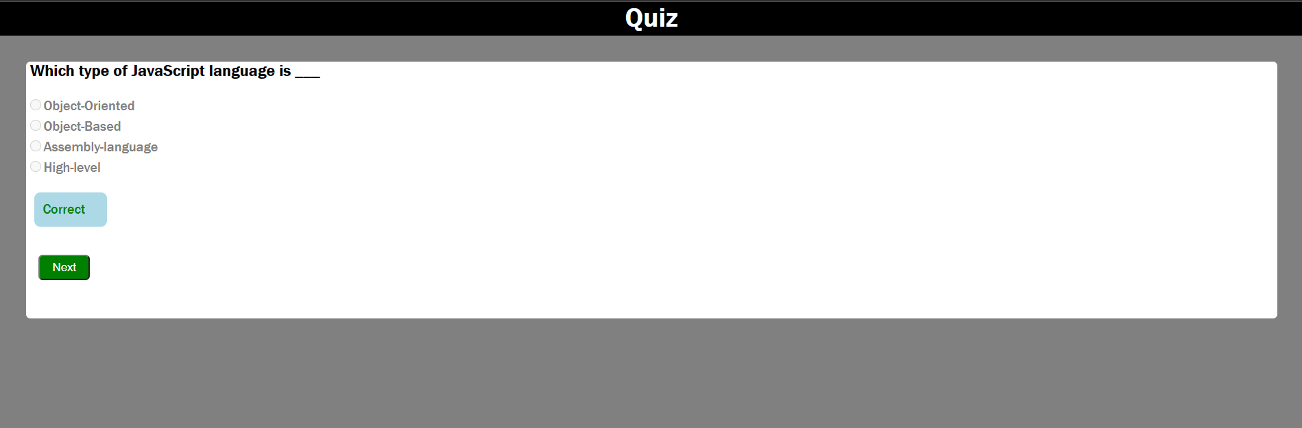 GitHub - anishbansal22/Online-Quiz