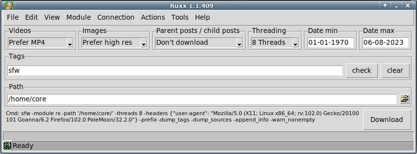 GitHub - trickerer01/Ruxx: Advanced downloader for rule34.xxx, rule34 ...