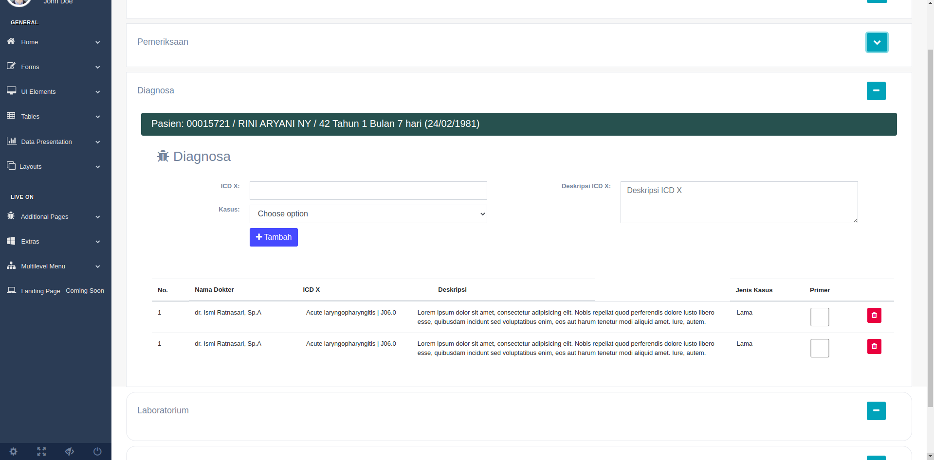 GitHub - excaandita/gentelella