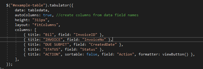 Create an action button with link to edit a row item · Issue #153 · olifolkerd/tabulator · GitHub