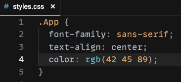 Support CSS Color Module Level 4 colors · Issue #114495 · microsoft/vscode · GitHub