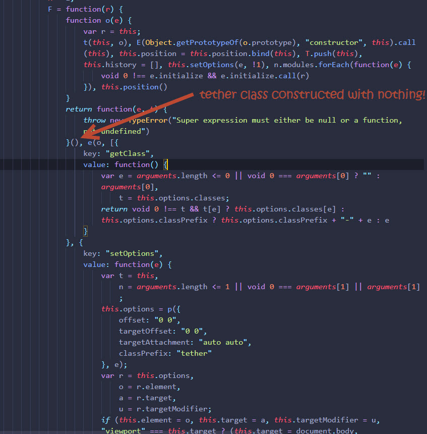 Uglify breaks library: "Super expression must either be null or a function, not undefined ...