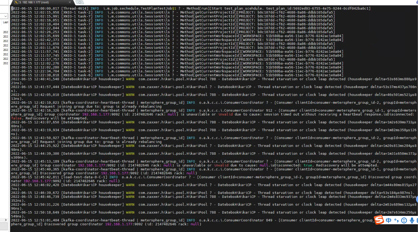 [BUG]用户测试计划有100个场景，经常碰到执行到30%左右，抛出Thread starvation or clock leap ...