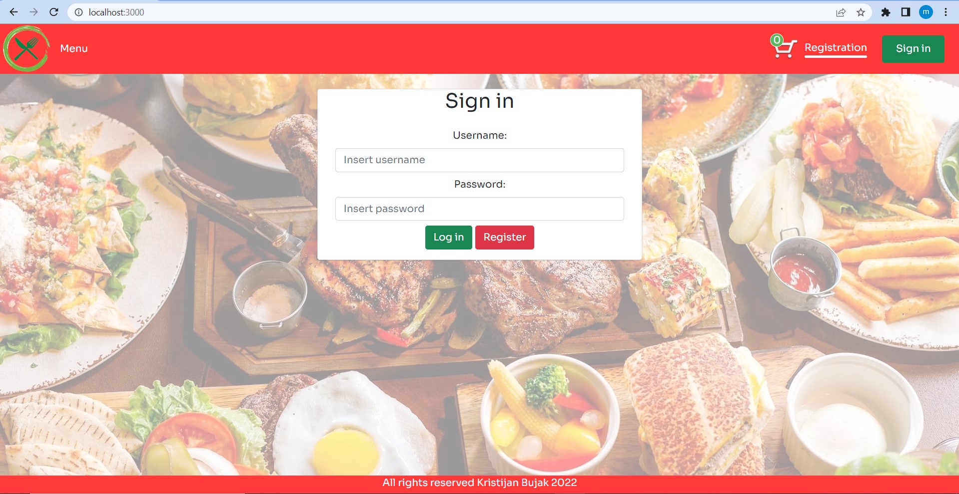 GitHub - bujakkristijan/food-ordering-app: This is my Bachelor project ...