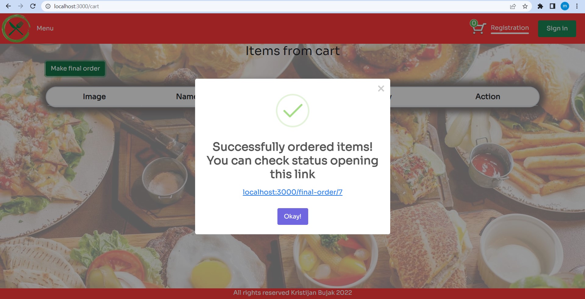 GitHub - bujakkristijan/food-ordering-app: This is my Bachelor project ...
