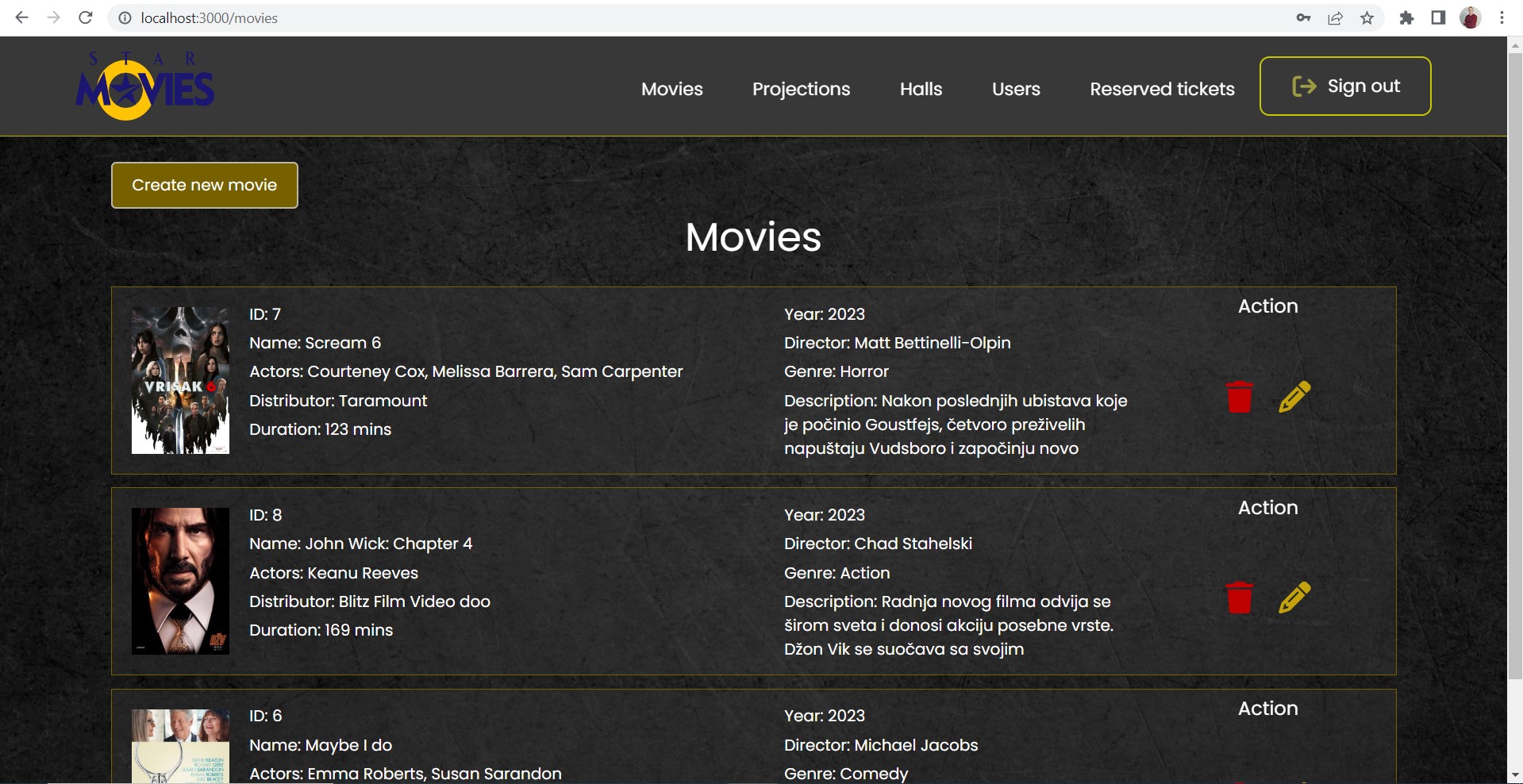 GitHub - bujakkristijan/cinema-react-java-spring-boot: Responsive cinema application that allows ...