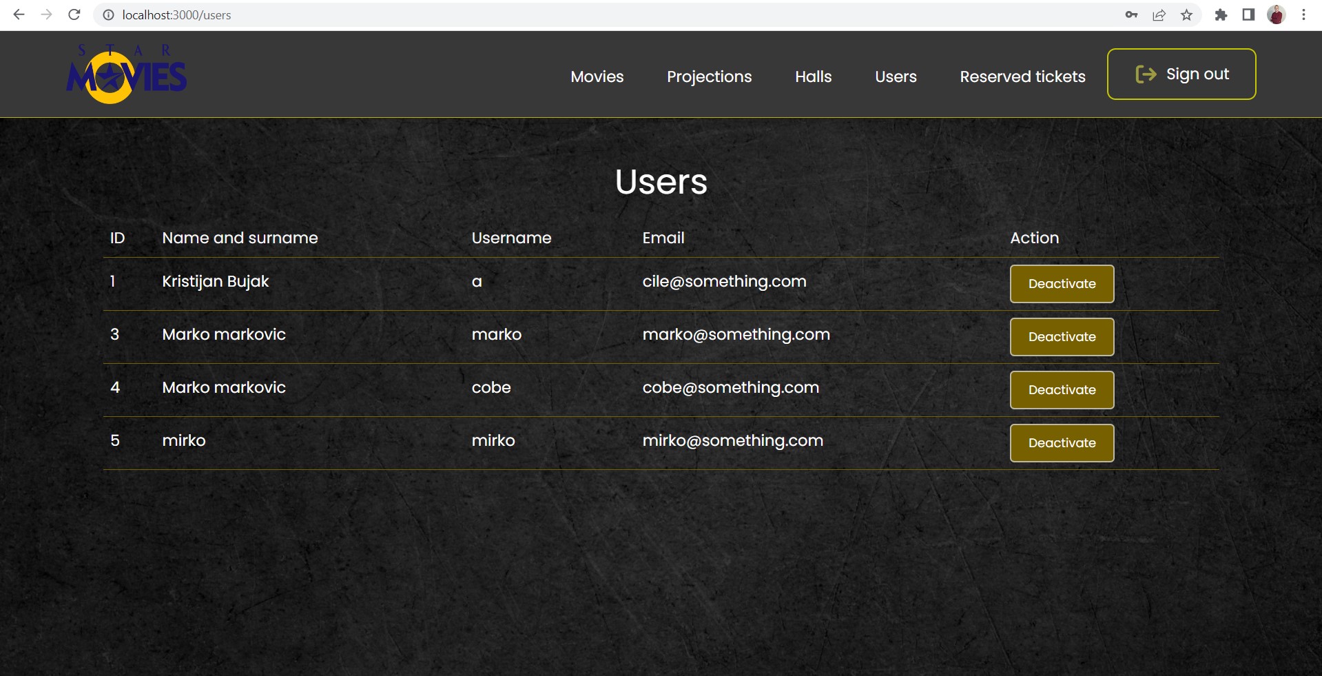GitHub - bujakkristijan/cinema-react-java-spring-boot: Responsive cinema application that allows ...