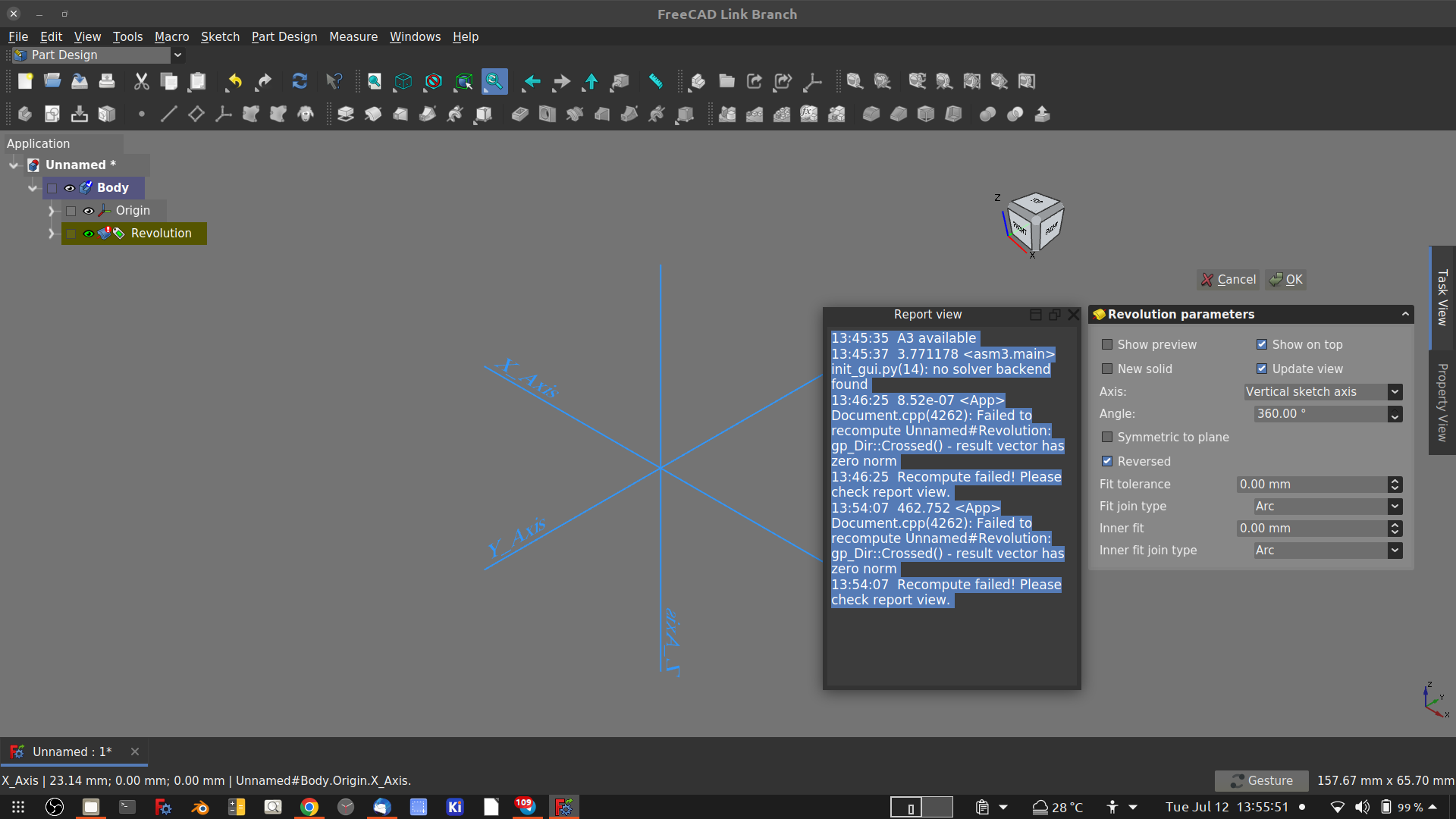Part Design · Issue #1251 · realthunder/FreeCAD_assembly3 · GitHub