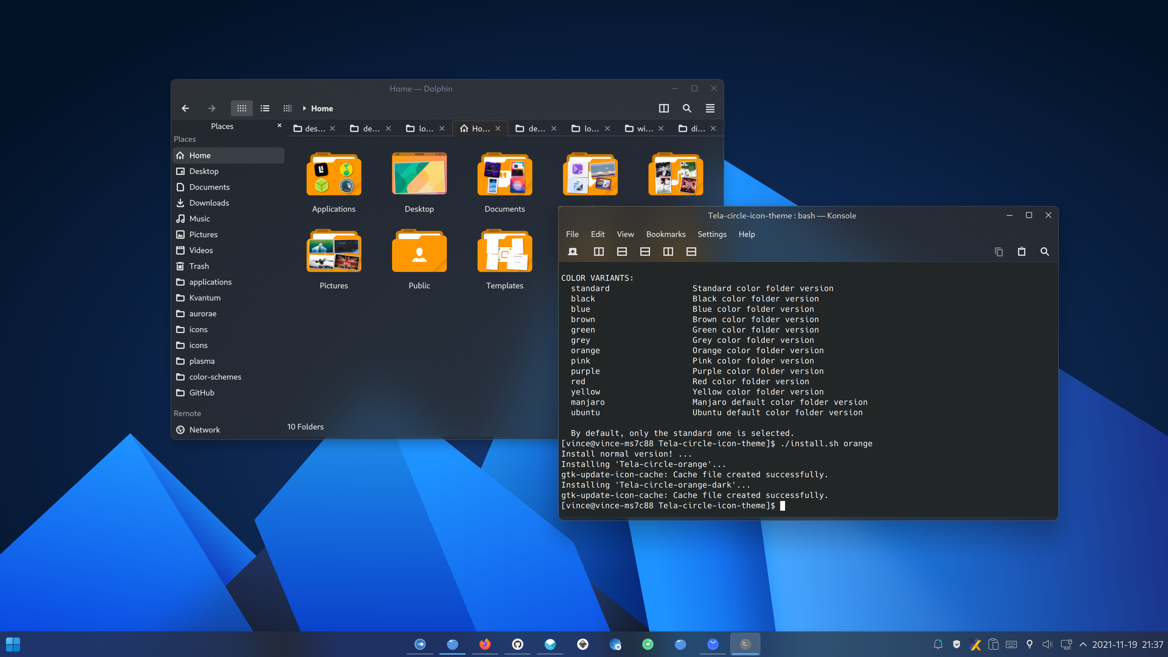 Icons missing when installing from git with custom color · Issue #174 ...