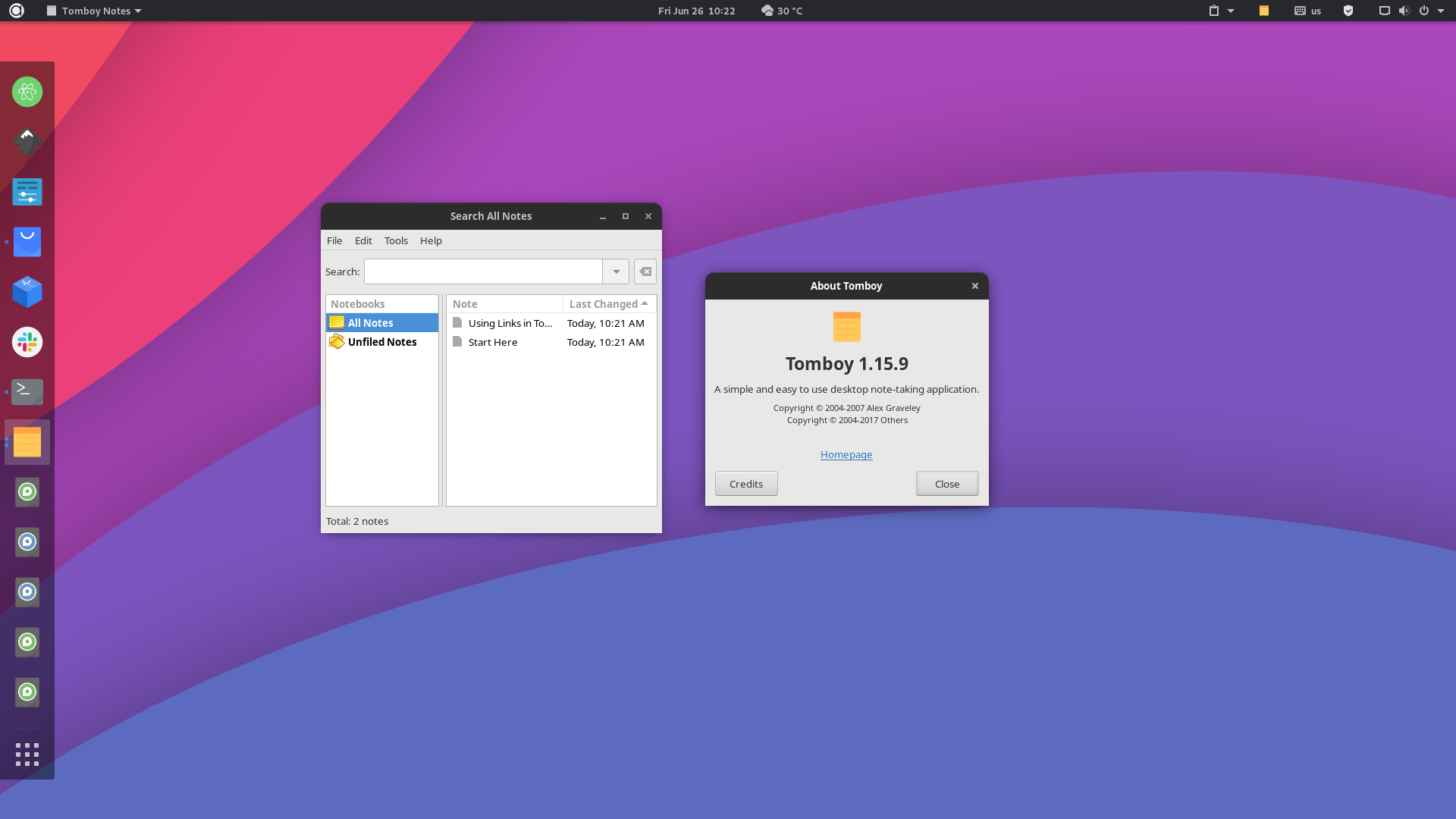 gnote is not visible on Pocillo / Ubuntu Budgie · Issue #95 ...