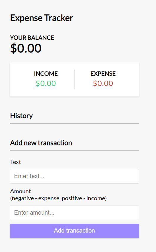 GitHub - smy14r/Expense-Tracker: An application that helps to keep an ...